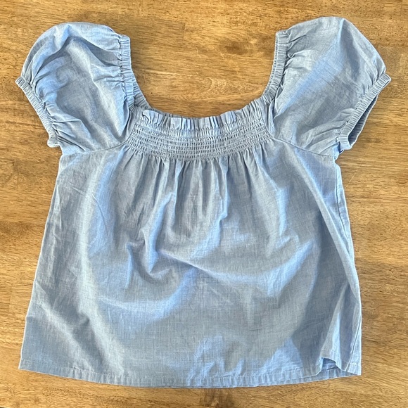 crown & ivy | Shirts & Tops | Crown Ivy Blue Kids Top Size M Nwt | Poshmark